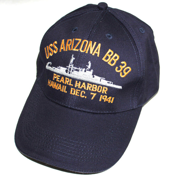 USS ARIZONA BB-39 hats, Caps – Rainbow Hawaii Store